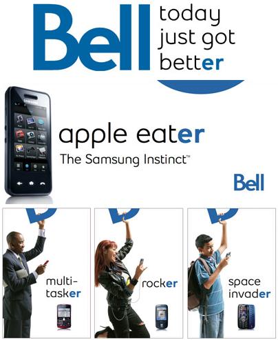 New friendly focused Bell Ads"er"