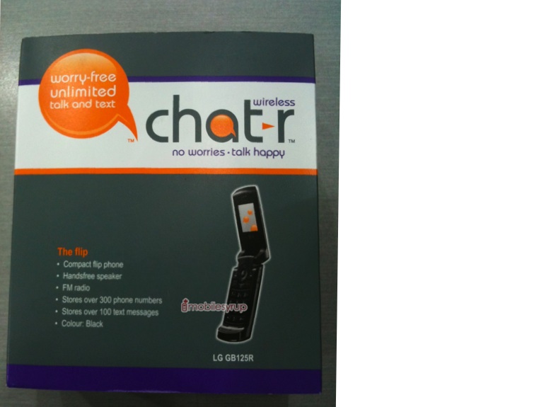 "Chatr" packaging surfaces: Say hello to the Nokia 260 (The "Slider")