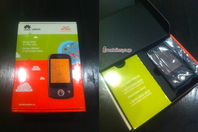 WIND Huawei U8100 Unboxed