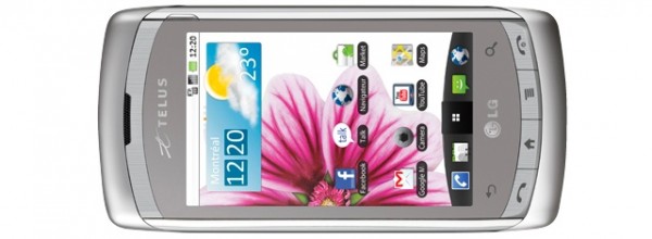 LG Shine+ now available at TELUS