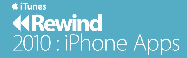 Top paid and free apps of 2010 revealed by Apple