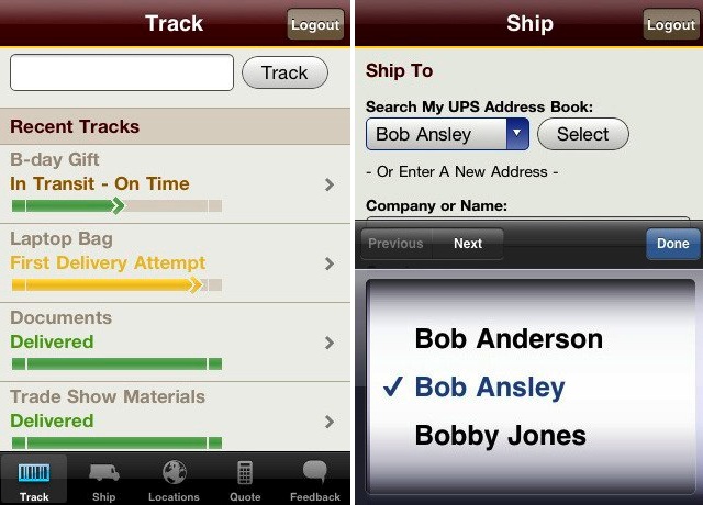 UPS iPhone app now available in Canada