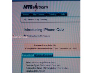 MTS employees start iPhone 4 training