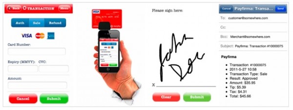 "Payfirma" mobile payment app for iPhone launches (similar to "Square")