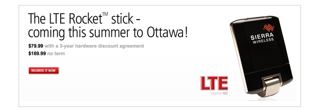 Rogers launching LTE this Summer in Ottawa