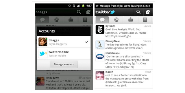 Twitter for Android app version 2.1 now available, brings push ...