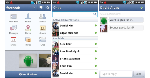 Facebook for Android app updated to v1.8.2, brings "better memory ...