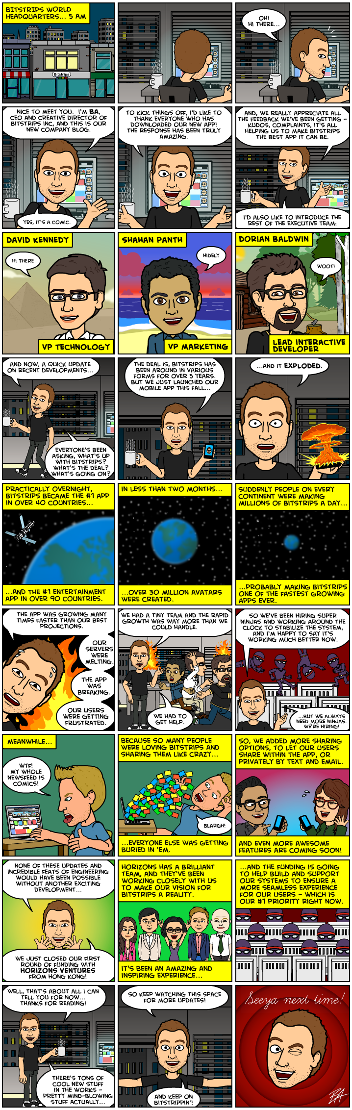 Toronto-based Bitstrips receives a $3 million investment to make its ...