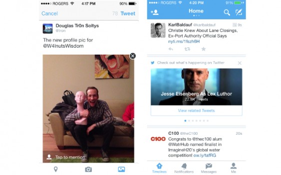 Twitter adds recommended tweets and improved photo features for iOS and ...