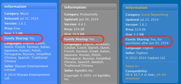 Here's what App Store Family Sharing labels will look like when iOS 8 ...