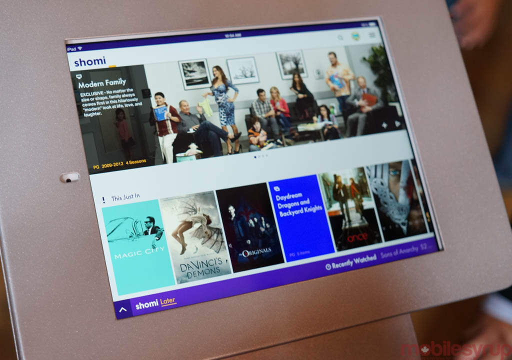 Hands-on with shomi, the future of video-on-demand in Canada (video ...