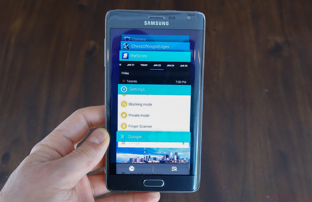Samsung Galaxy Note Edge review - MobileSyrup