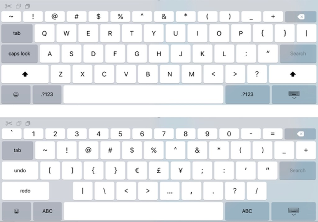 Hidden iOS 9 keyboard hints at existence of larger iPad - MobileSyrup