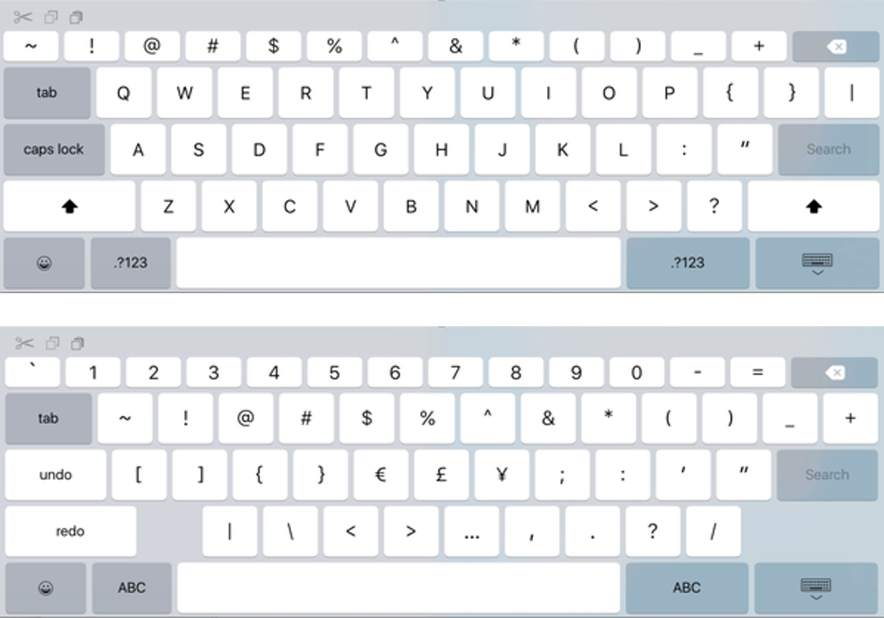 Hidden iOS 9 keyboard hints at existence of larger iPad - MobileSyrup