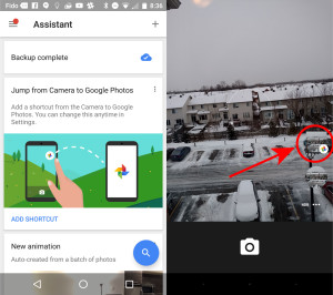 Go straight to Google Photos with new Camera shortcut on Android ...