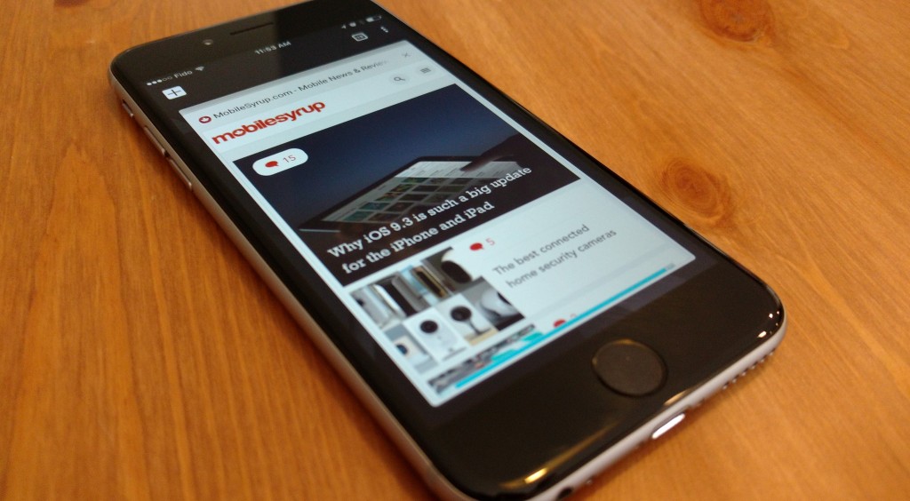 Google Chrome for iOS is now way faster and more stable - MobileSyrup