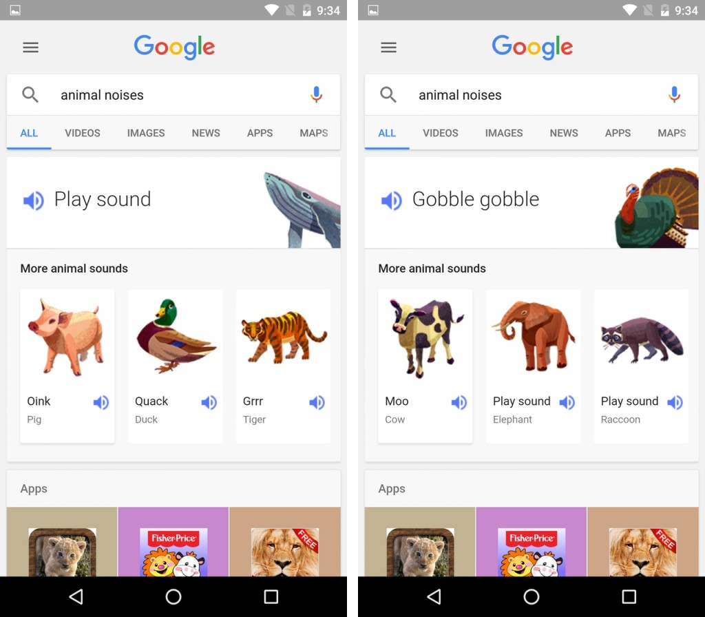 Google's new search feature will have you making animal noises ...