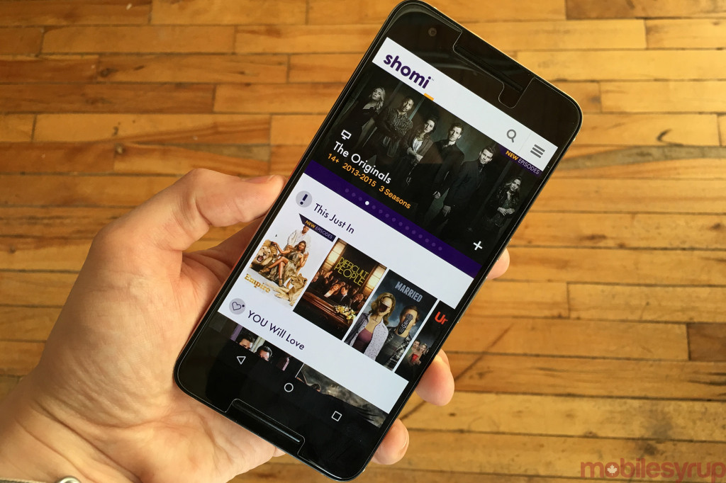 MyRogers and Shomi mobile app update adds new features - MobileSyrup