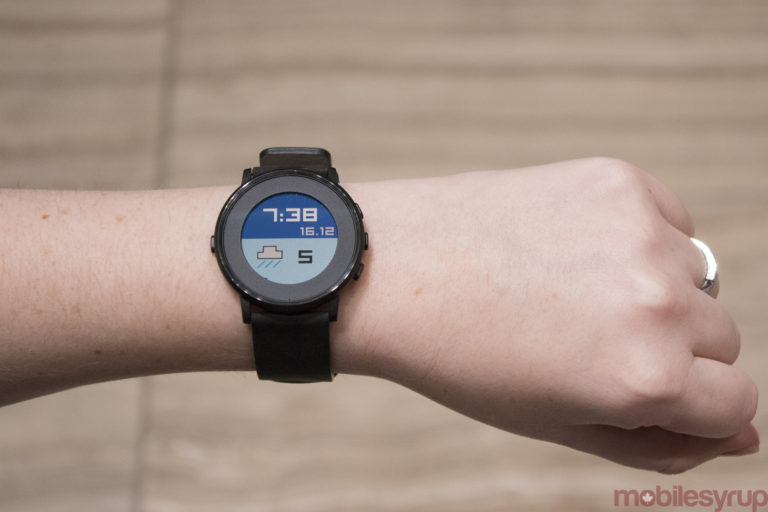 Pebble Time Weather and Health app updated with new features - MobileSyrup