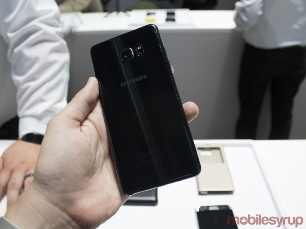 Samsung's Galaxy Note 7 runs the Snapdragon 820 in Canada rather than the Exynos 8890 chip ...