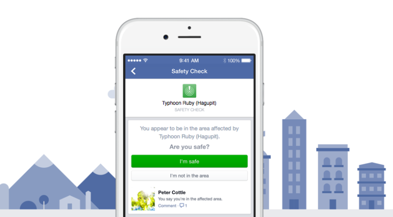 Facebook adds new ways to offer help with new 'Safety Check' feature