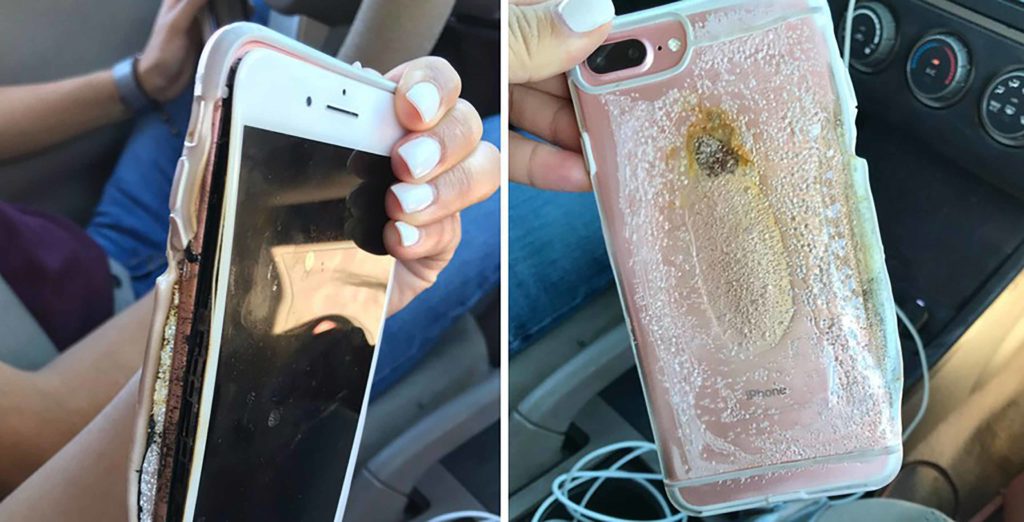 Apple investigating video of exploding iPhone 7 Plus