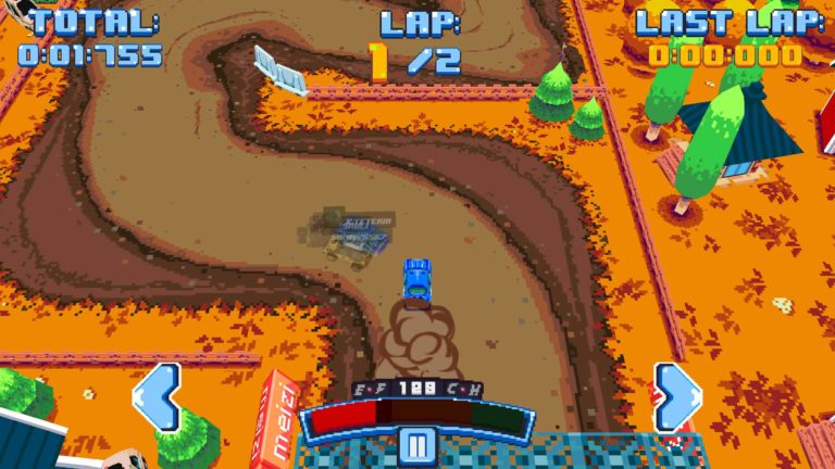 Built for Speed is the cutest little retro racing game you'll ever see