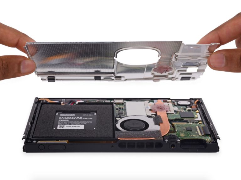 iFixit's Nintendo Switch teardown reveals a console that's relatively ...