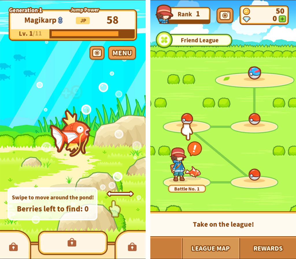 Magikarp Jump Pokémon game splashes onto iOS and Android