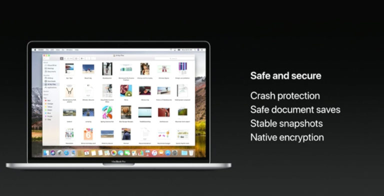 Apple presents a new, more modern file system to replace HFS