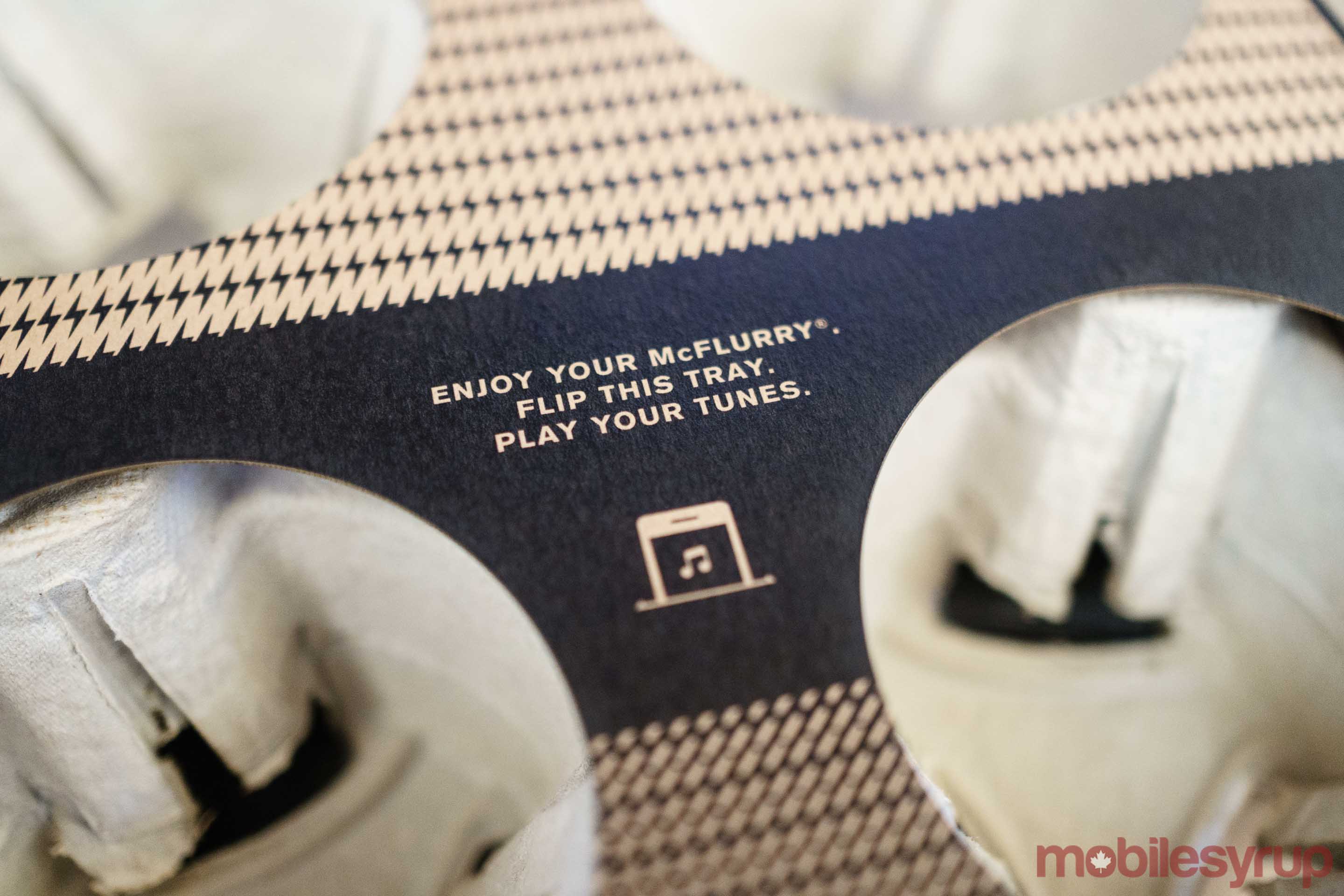 Hands-on with McDonald's innovative Boombox McFlurry tray