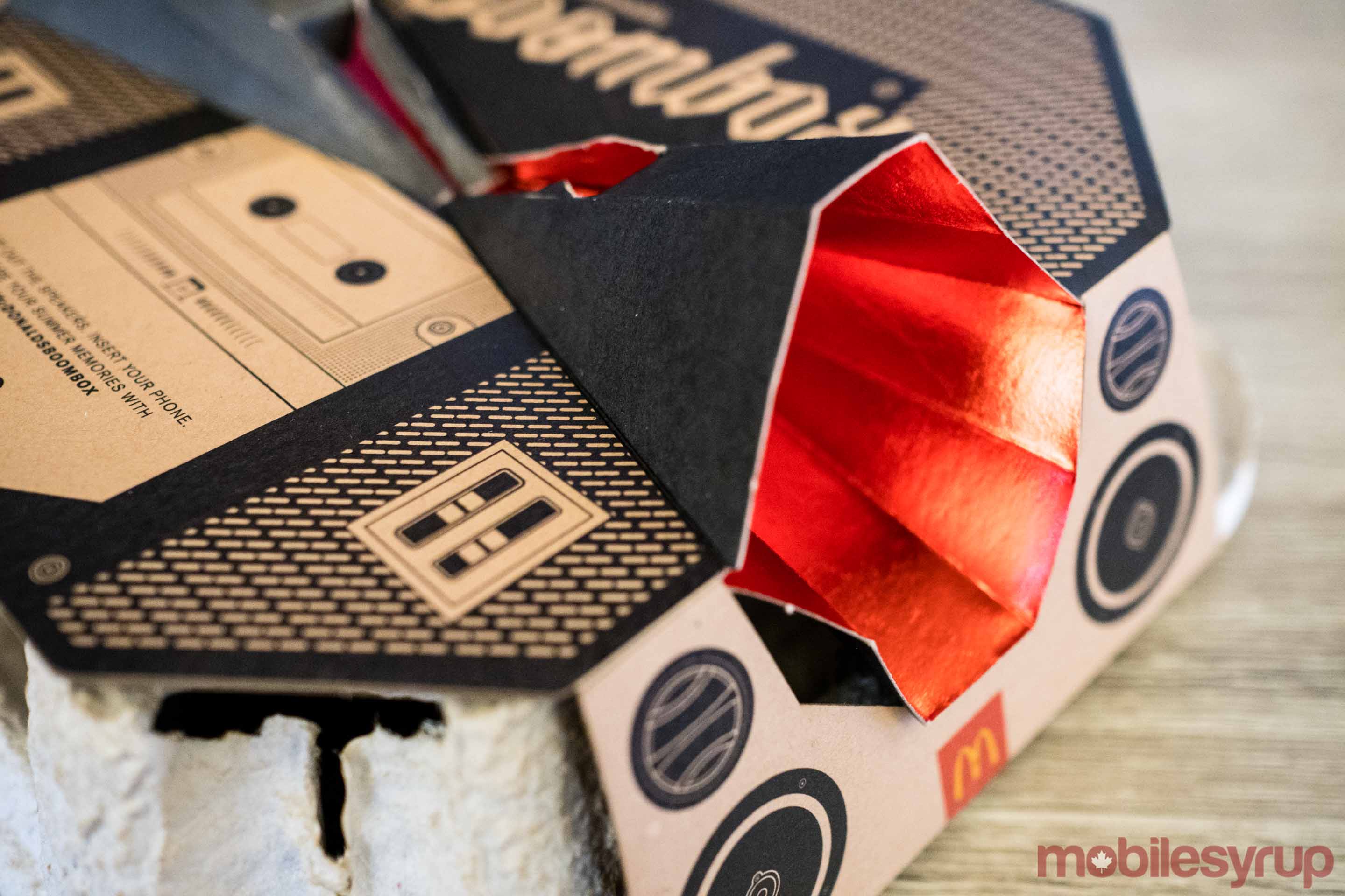 Hands-on with McDonald's innovative Boombox McFlurry tray