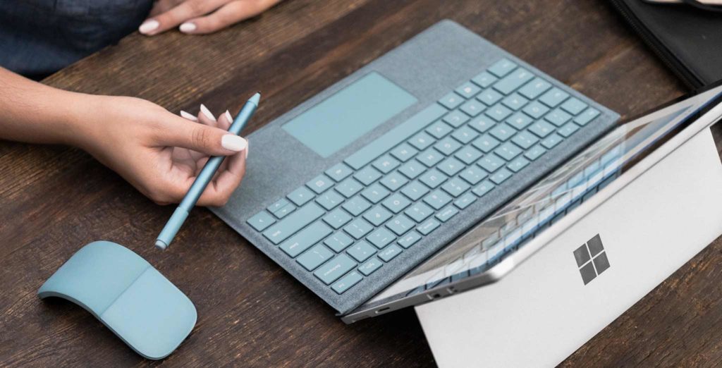 Microsoft has released 'Aqua' coloured Surface Pro accessories