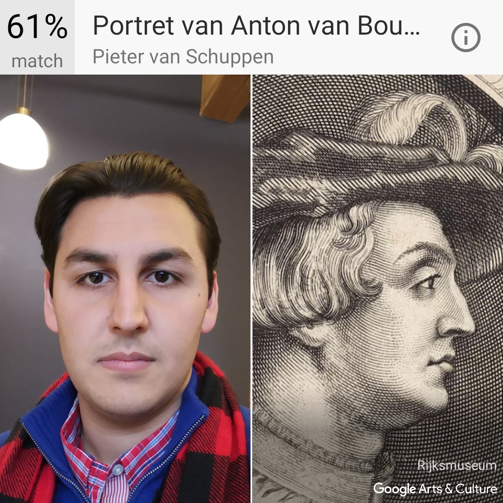 Here's the MobileSyrup team's Google Arts and Culture app selfies