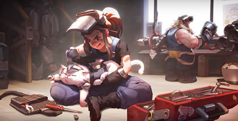 Overwatch officially introduces Brigitte Lindholm, daughter of Torbjorn ...