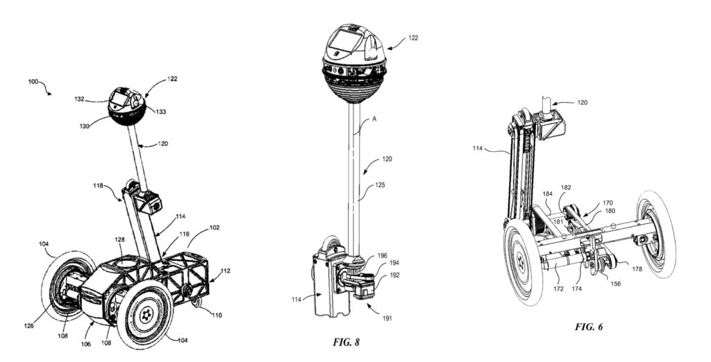 Facebook patents self-balancing robot design