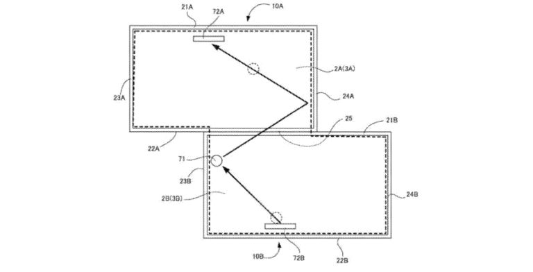 Nintendo files patent for wireless communication between multiple displays