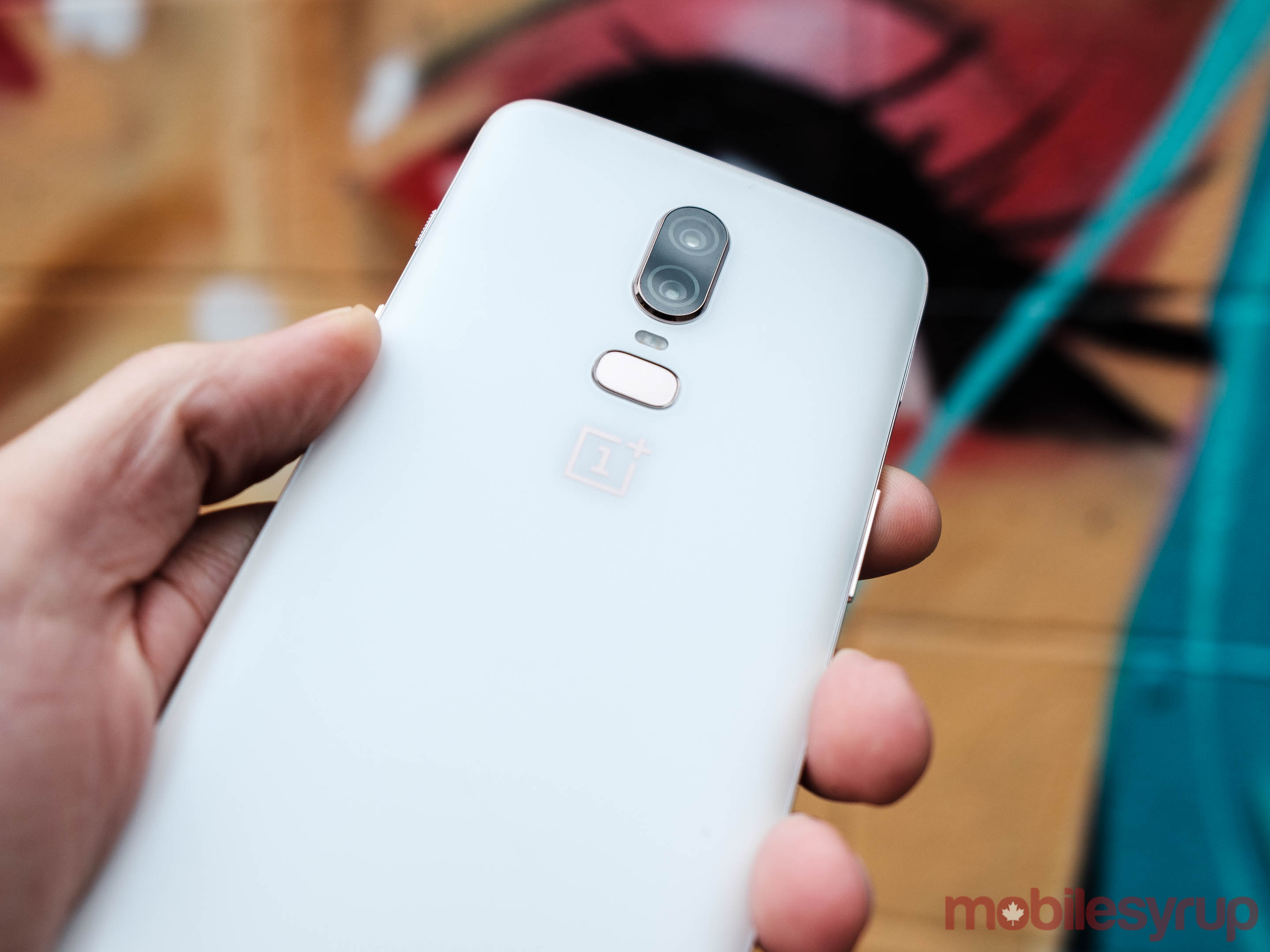 Silk White OnePlus 6 gallery