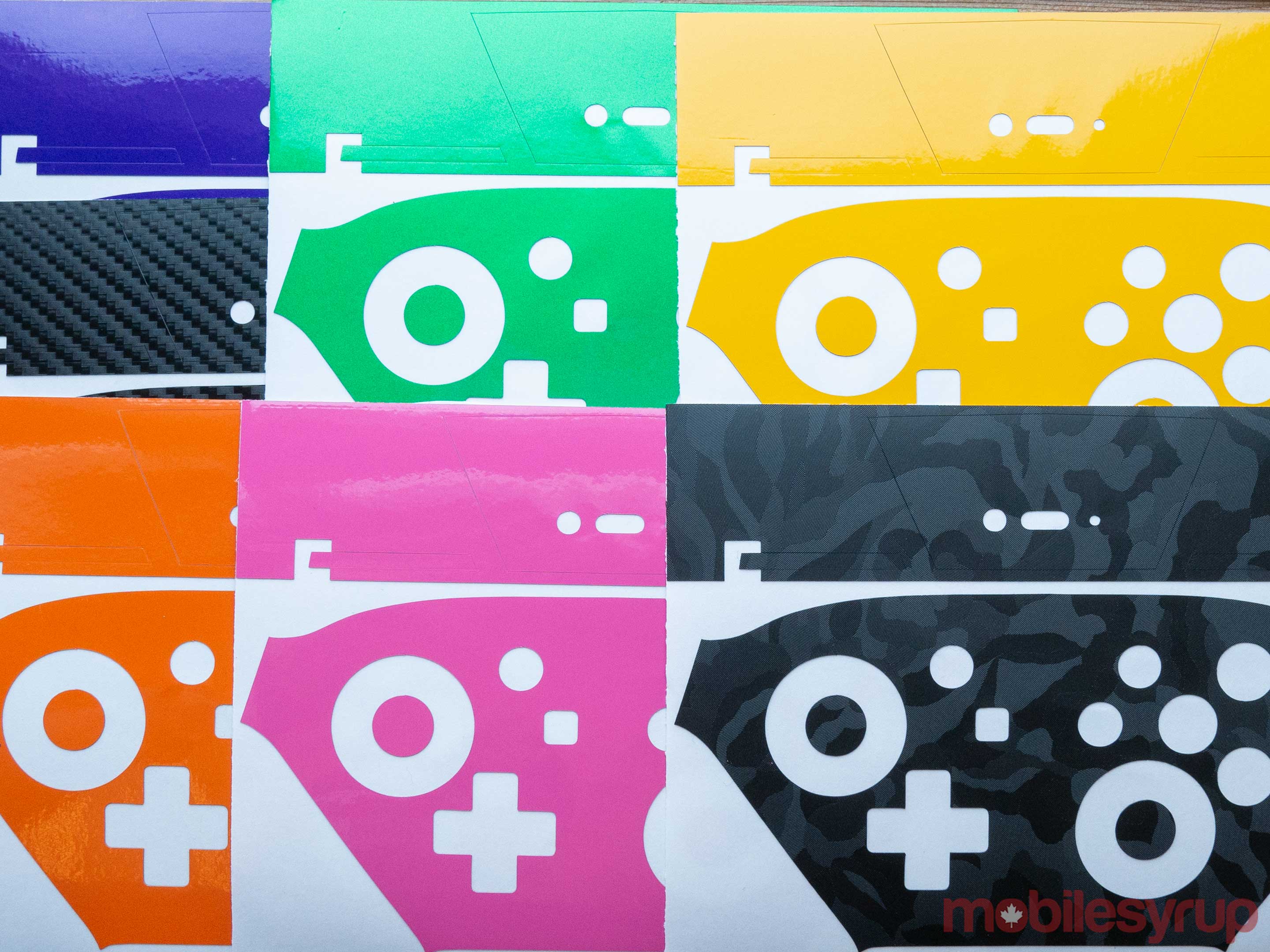 dbrand releases new skins for the Nintendo Switch's Pro Controllere