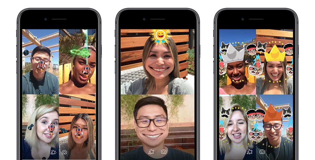 Facebook rolls out multiplayer video chat AR games to Messenger