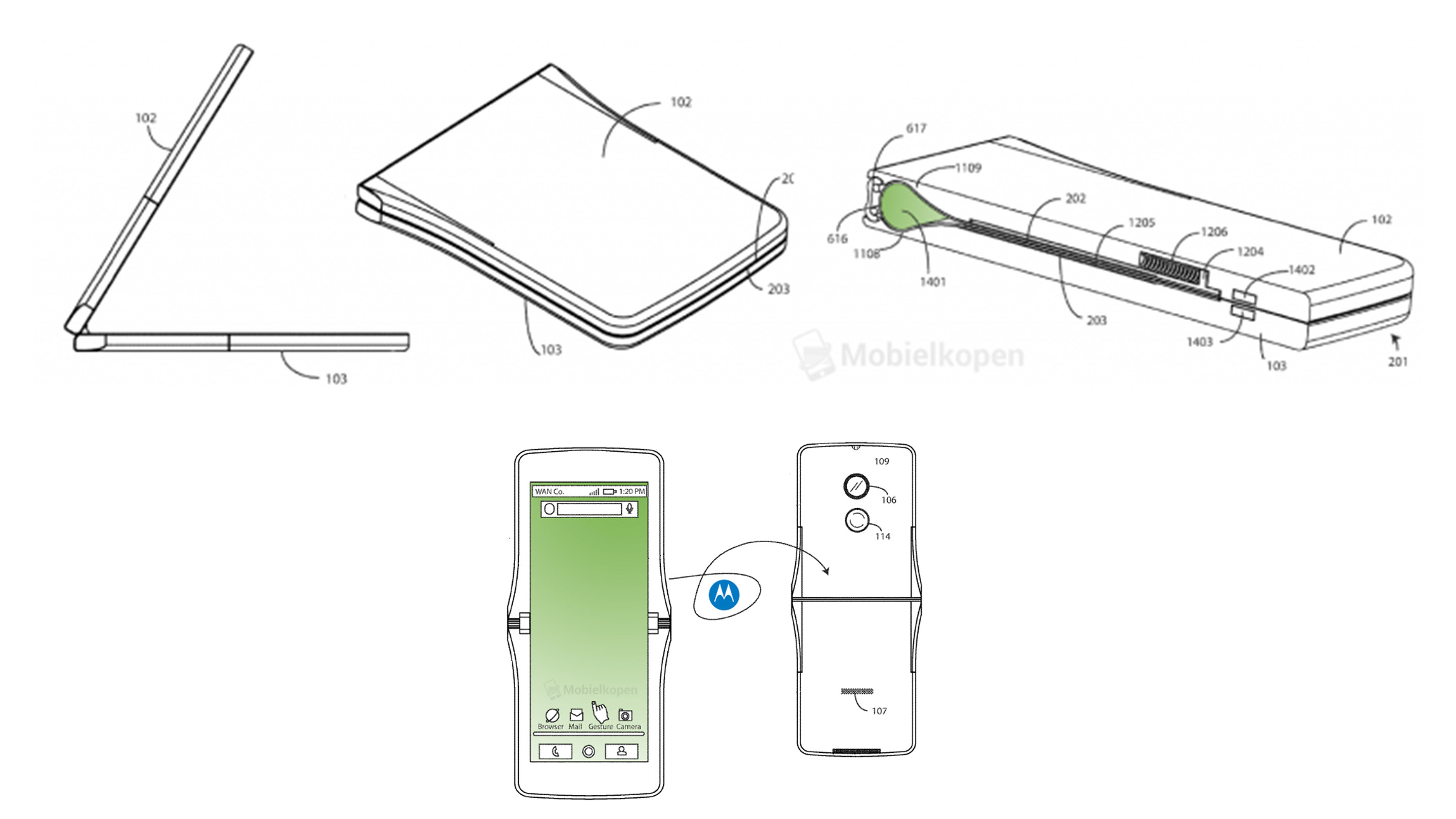 Motorola patent shows off what could be the modern Razr