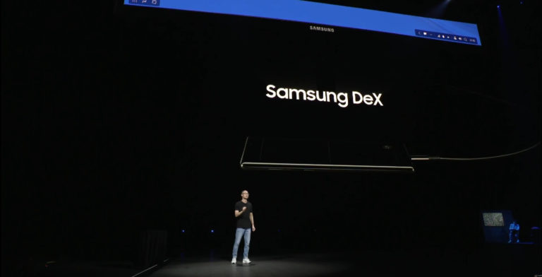 Samsung DeX is built into the Galaxy Note 9, no DeX Pad required