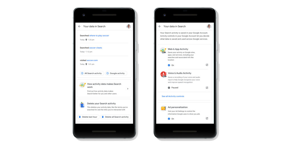 Google says it's now easier to control your data with new search ...
