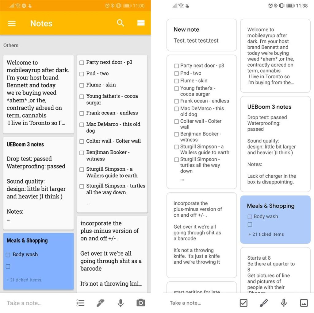 Google Keep is the next app to get Google's modern Material Design