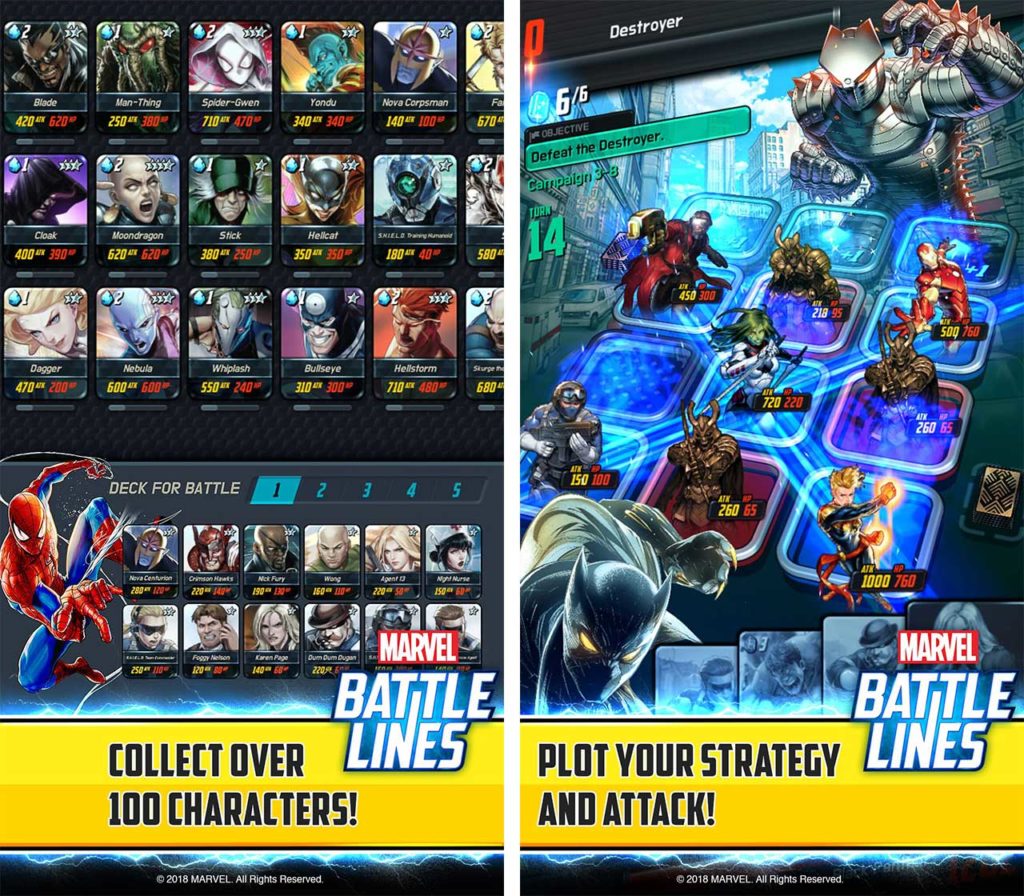 Marvel Battle Lines game to launch on Android and iOS on October 24