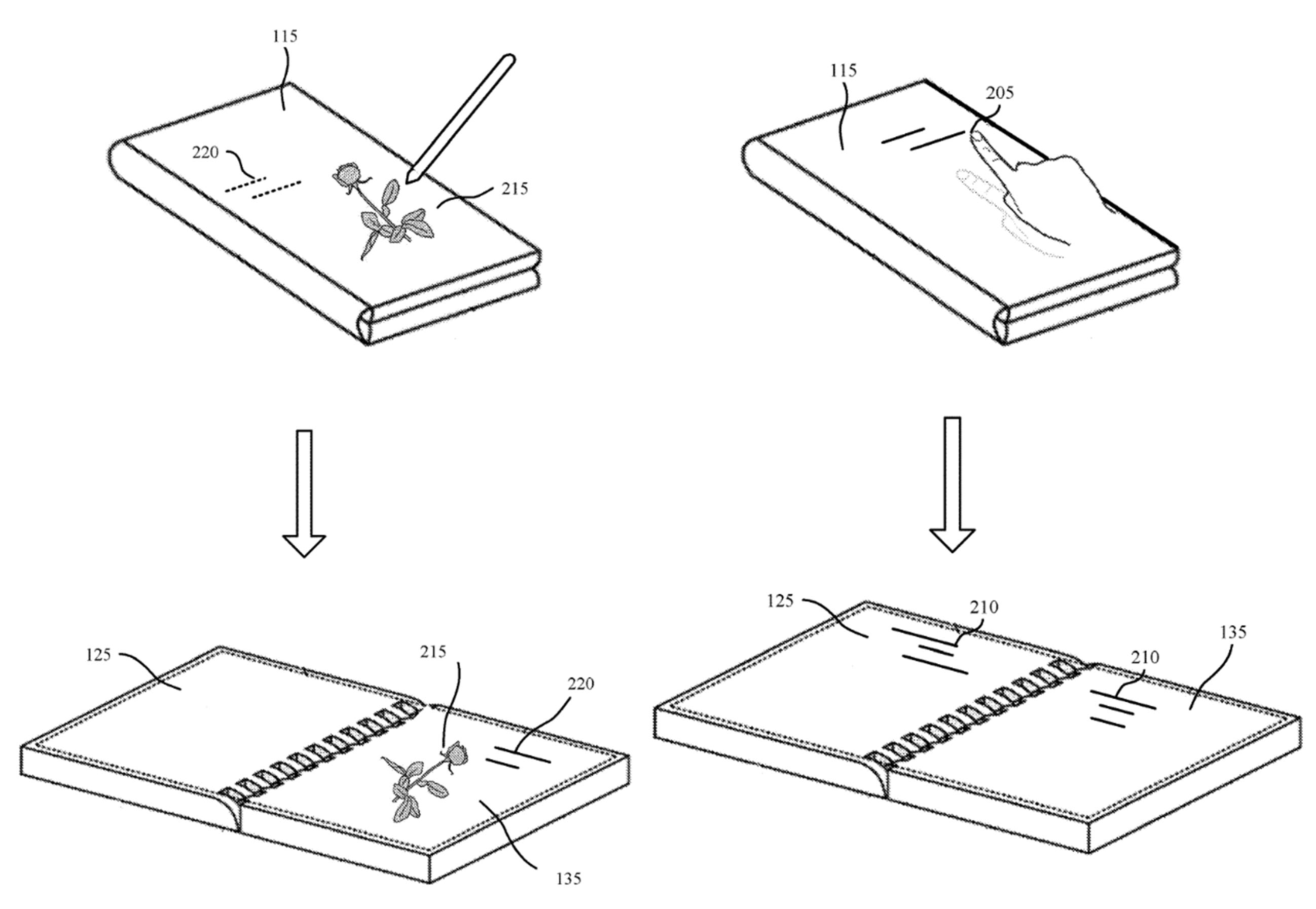 New Microsoft Andromeda patent hints at inking on outside of device