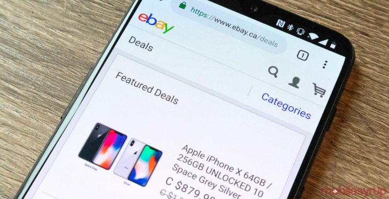 eBay Canada offers deep discounts on latest tech
