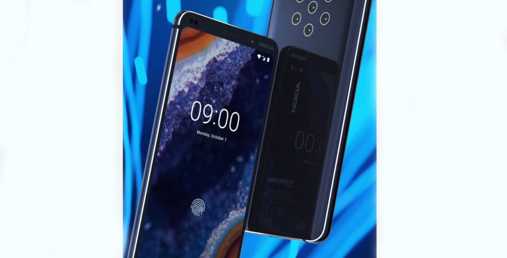Nokia 9 PureView in-display fingerprint scanner animations leak