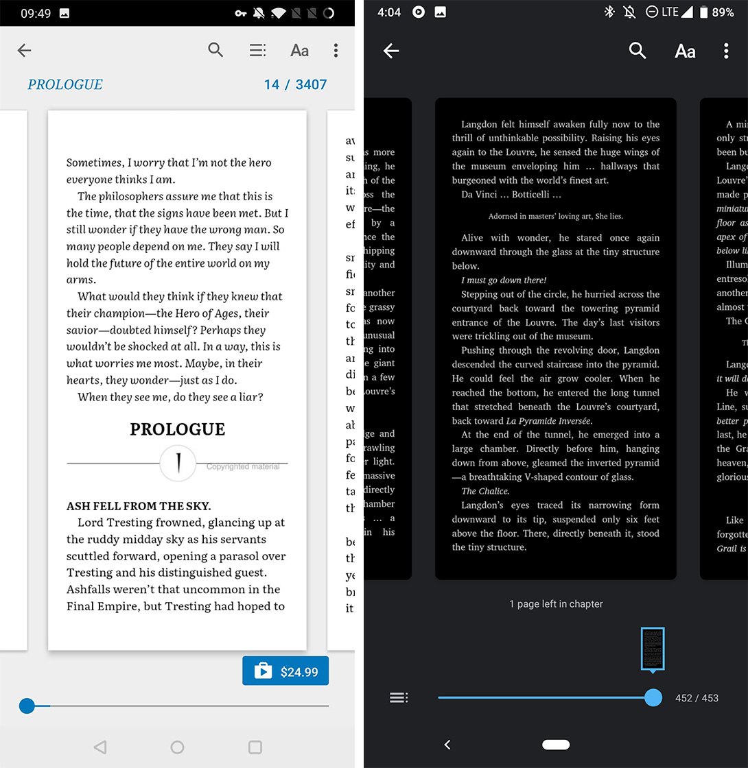 Google Play Books redesign rolling out to more people
