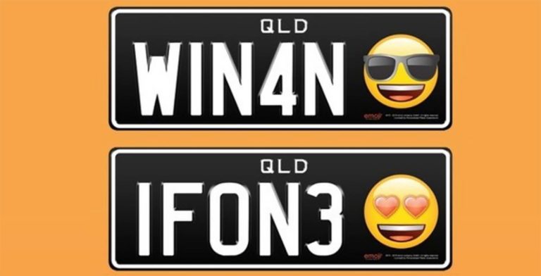 This Australian state is going peak millennial with emoji license plates
